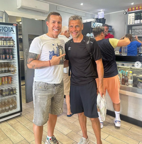 Instagram, l'incontro fra Tonetto e Taddei e il gol al Real Madrid ...