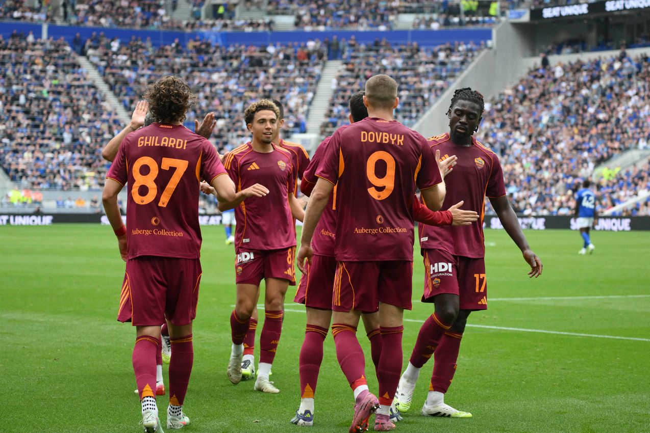 EVERTON-ROMA 0-1: il mancino magico di Soulé e il miracolo di Svilar su ...