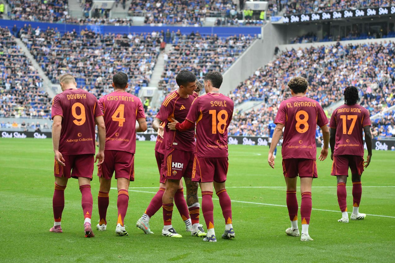 EVERTON-ROMA 0-1: il mancino magico di Soulé e il miracolo di Svilar su ...